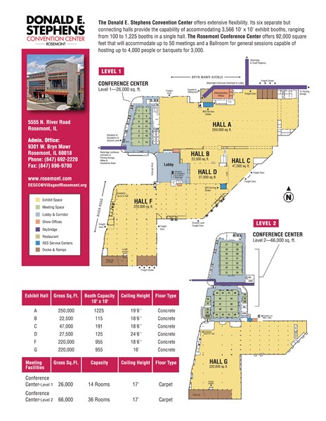 Facility – DES Convention Center